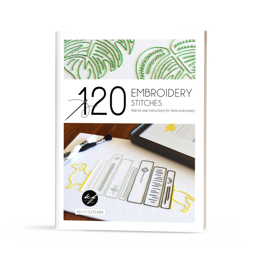120 Embroidery Stitches eBook by Kelly Fletcher - Maydel Craft