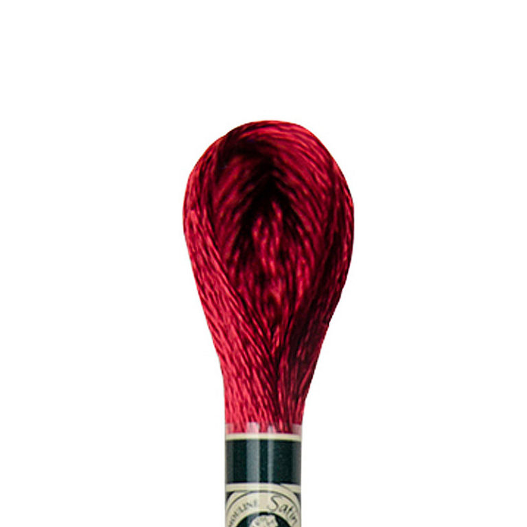 DMC Satin S326: Very Dark Rose (6-strand floss) - Maydel Craft