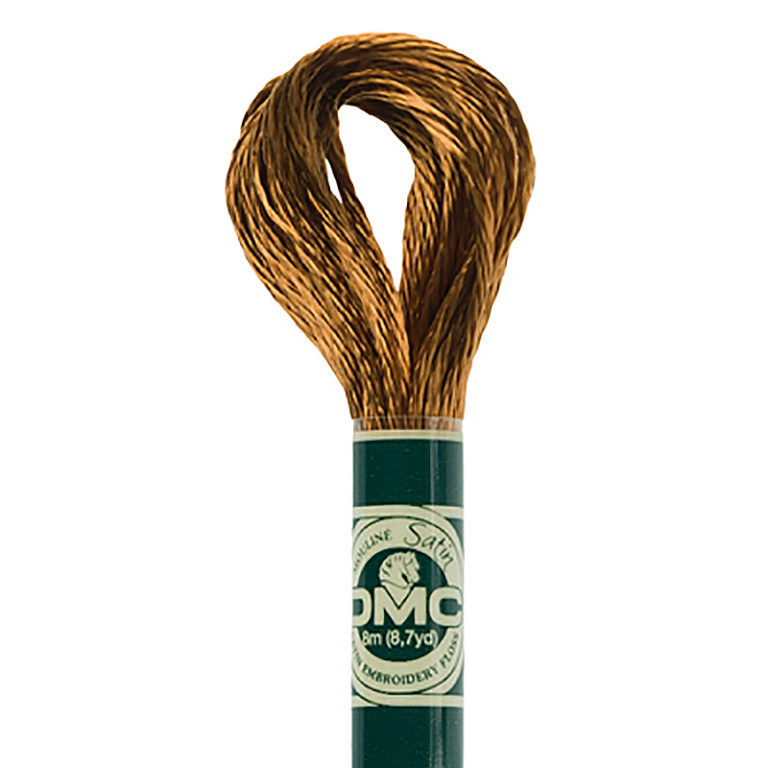 DMC Satin S434: Light Brown (6-strand floss) - Maydel Craft
