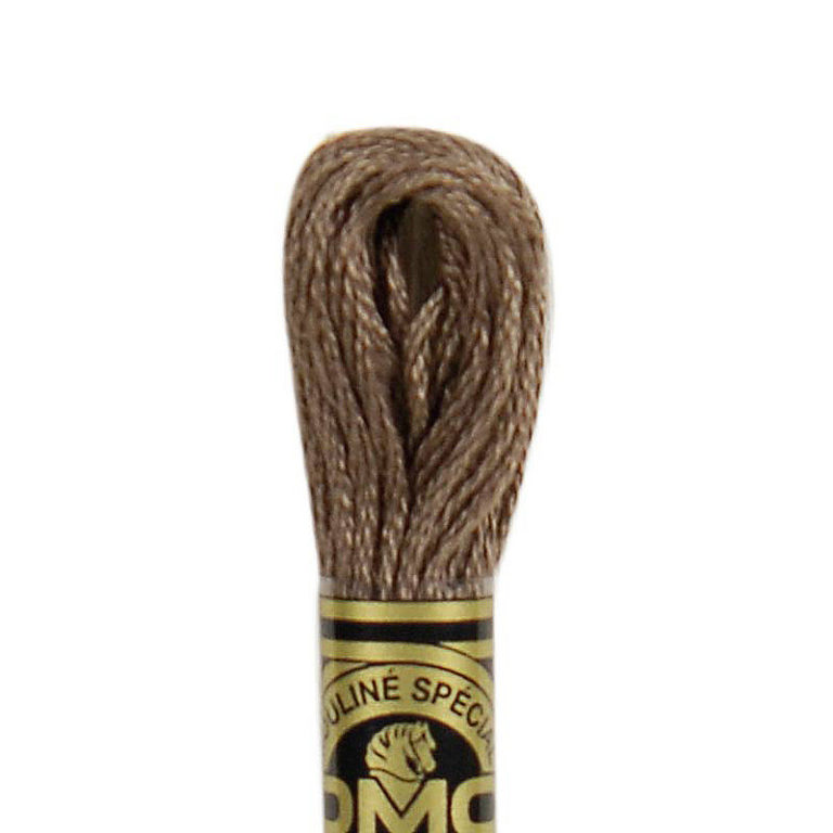DMC 08: Dark Driftwood (6-strand cotton floss) - Maydel Craft