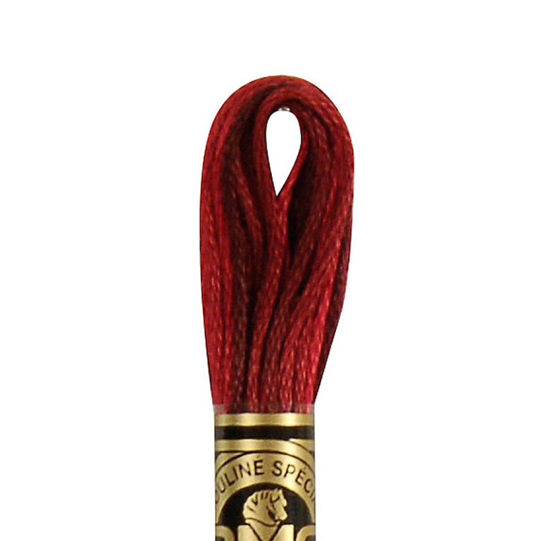 DMC 115: Variegated Garnet (6-strand cotton floss) - Maydel Craft