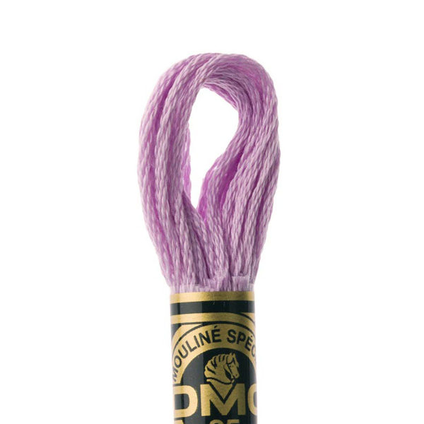 DMC 153: Very Light Violet (6-strand cotton floss) - Maydel Craft