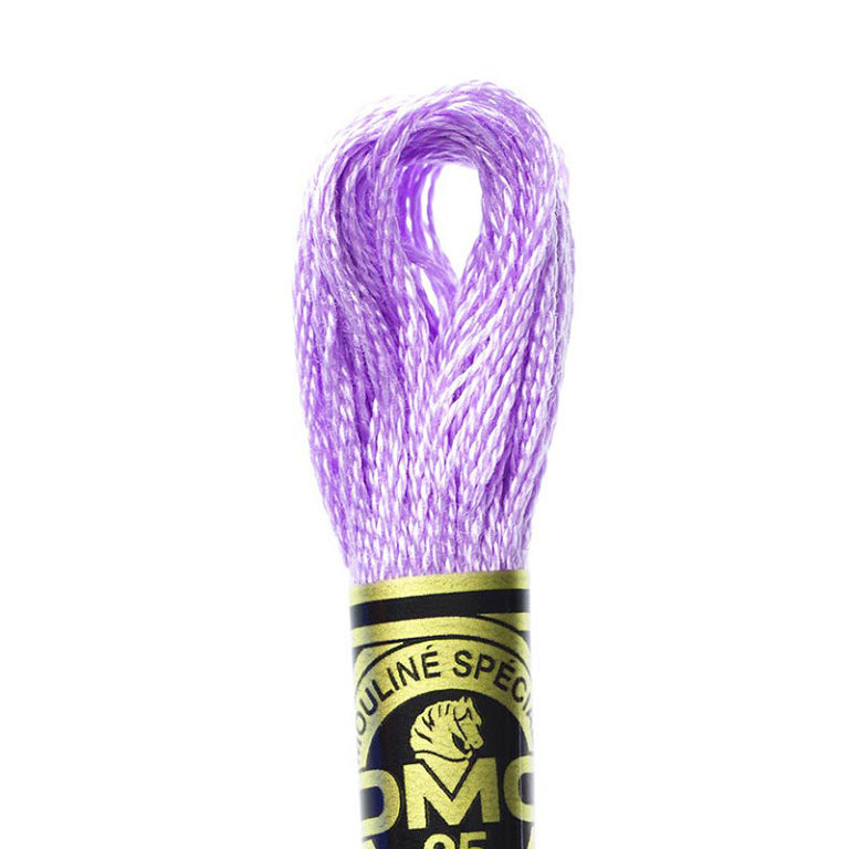 DMC 210: Med Lavender (6-strand cotton floss) - Maydel Craft