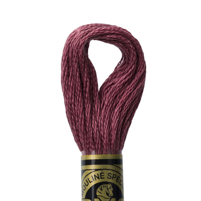 DMC 315: Medium Dark Antique Mauve (6-strand cotton floss) - Maydel Craft