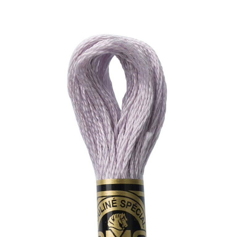 DMC 3743: Very Light Antique Violet (6-strand cotton floss) - Maydel Craft