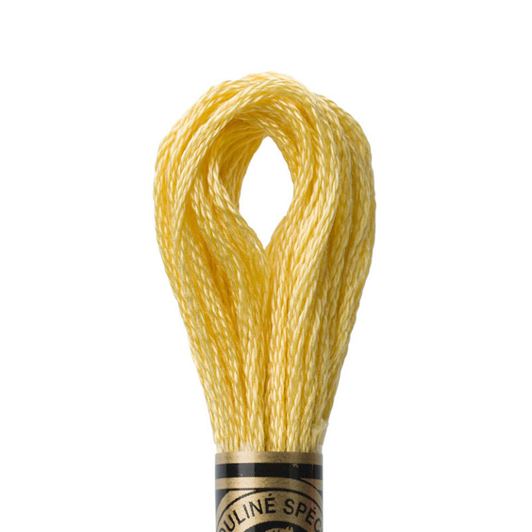 DMC 3822: Light Straw (6-strand cotton floss) - Maydel Craft