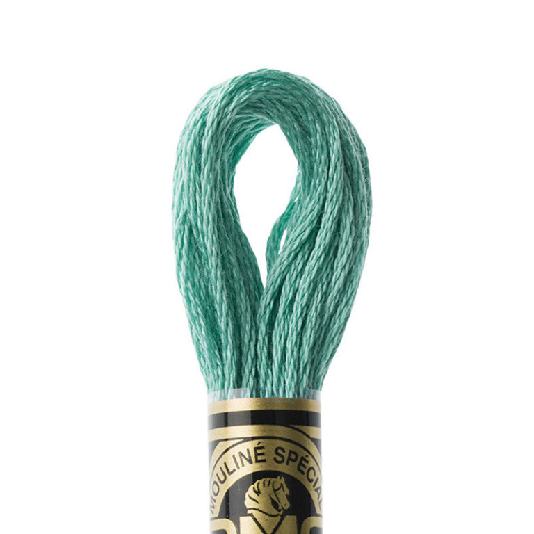 DMC 3849: Light Teal Green (6-strand cotton floss) - Maydel Craft