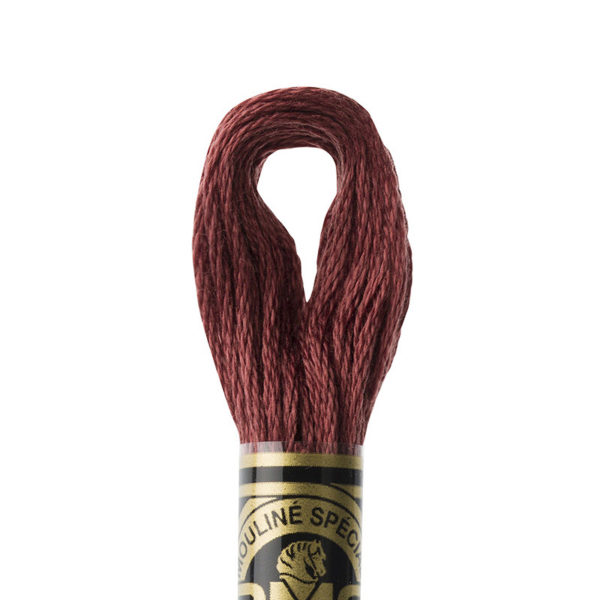 DMC 3858: Medium Rosewood (6-strand cotton floss) - Maydel