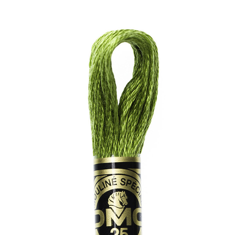 DMC 470: Light Avocado Green (6-strand cotton floss) - Maydel