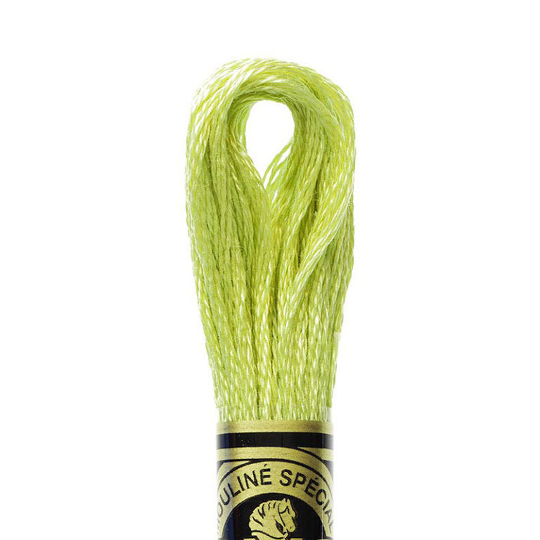 DMC 472: Ultra Light Avocado Green (6-strand cotton floss) - Maydel