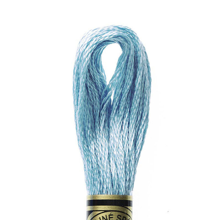 DMC 519: Sky Blue (6-strand cotton floss) - Maydel Craft
