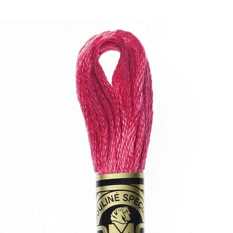 DMC 601: Dark Cranberry (6-strand cotton floss) - Maydel Craft