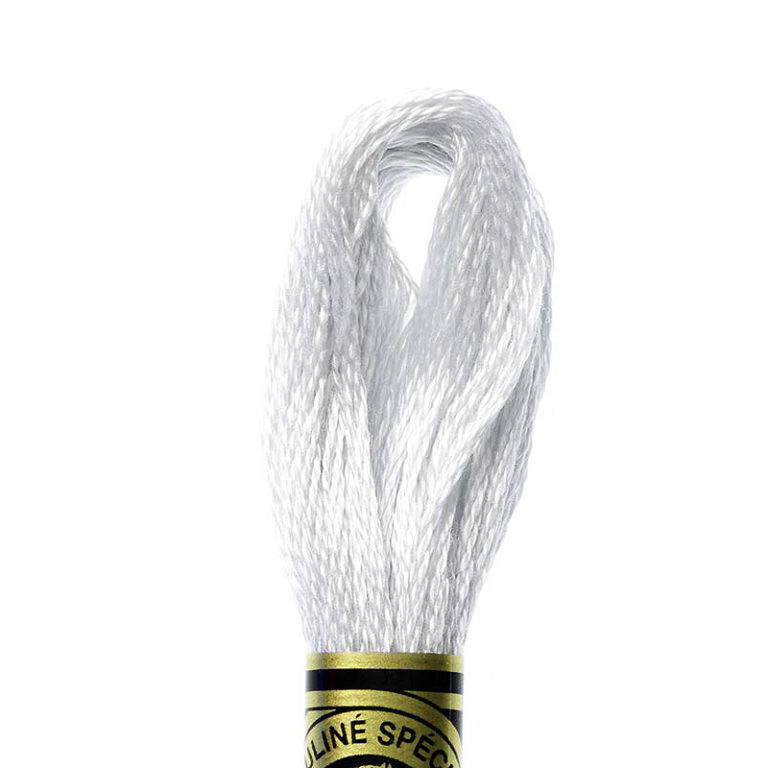 DMC 762: Very Light Pearl Grey (6-strand cotton floss) - Maydel Craft