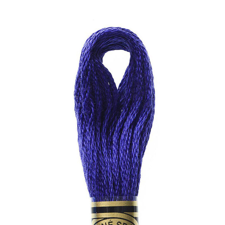 DMC 791: Very Dark Cornflower Blue (6-strand cotton floss) - Maydel Craft