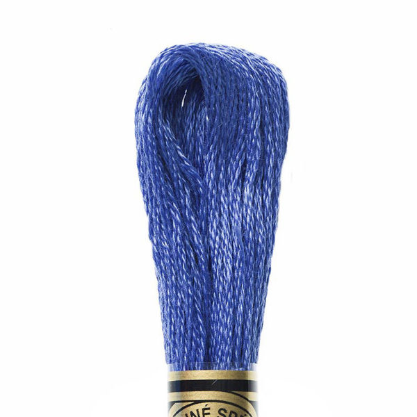 DMC 798: Dark Delft Blue (6-strand cotton floss) - Maydel Craft