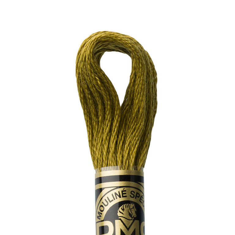 DMC 831: Medium Golden Olive (6-strand cotton floss) - Maydel