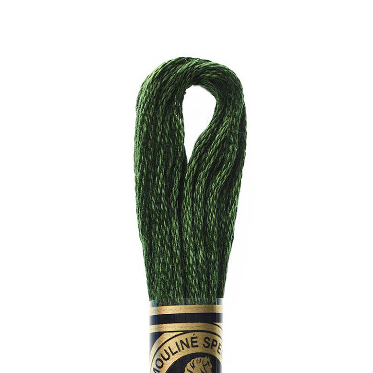 DMC 890: Ultra Dark Pistachio Green (6-strand cotton floss) - Maydel