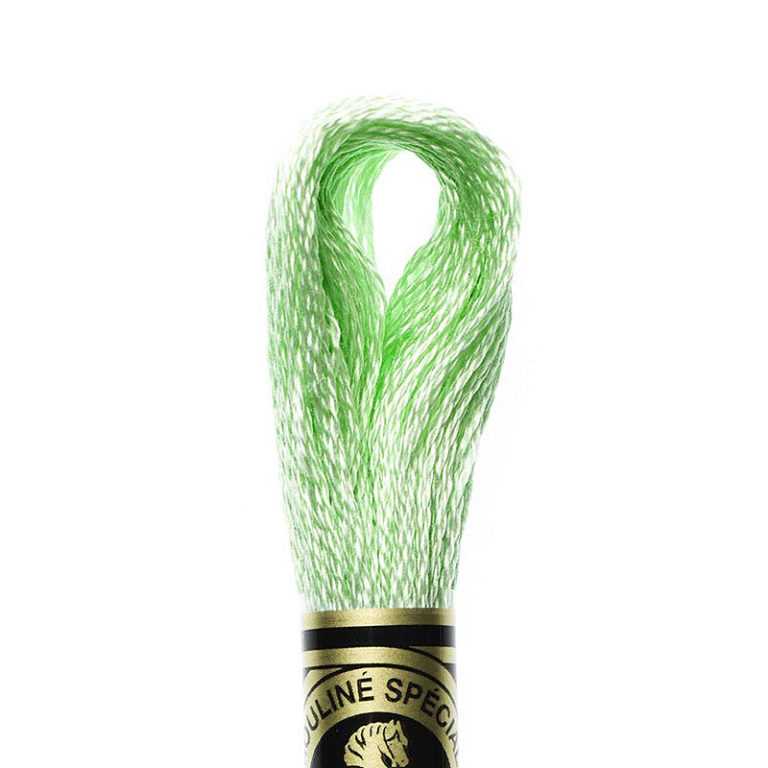 DMC 955: Light Nile Green (6-strand cotton floss) - Maydel Craft