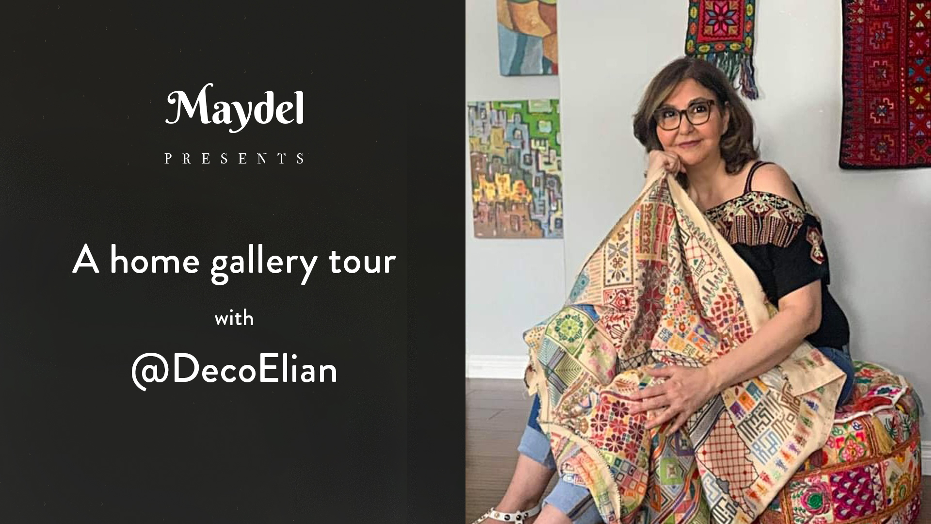 Art & Home Tour with DecoElian - Maydel Craft