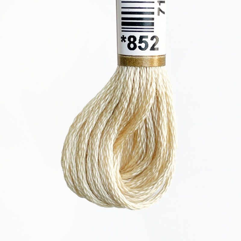 Anchor 852: Turf Very Light (6-strand cotton floss) - Maydel Craft