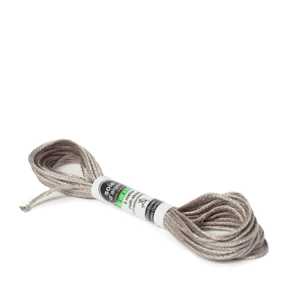 Soie D'Alger 3343 Gris Fer silk embroidery thread - Maydel Craft