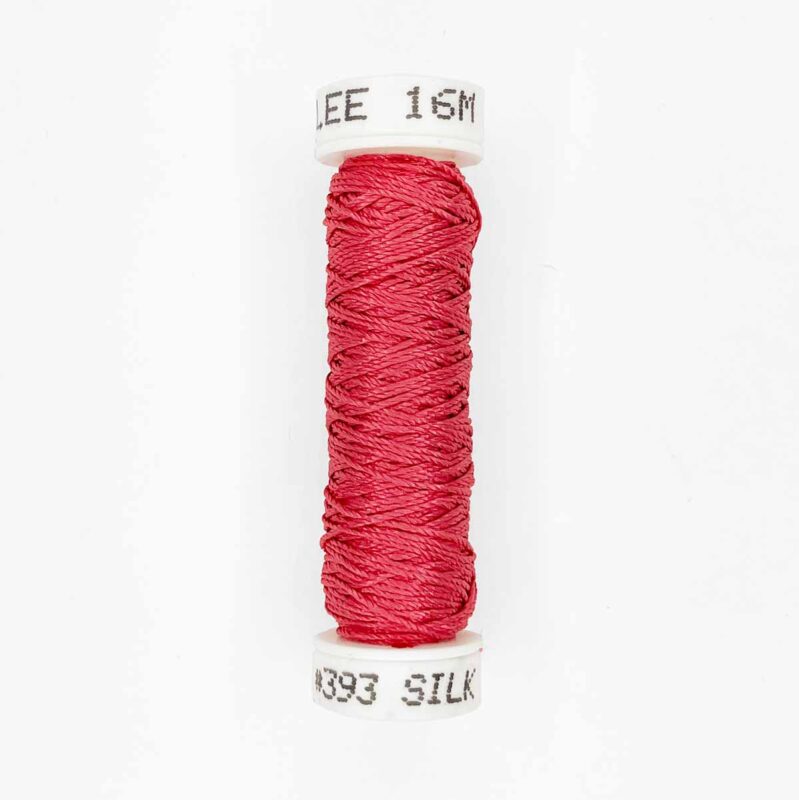 Soie Perlée 393 pink twisted silk embroidery thread - Maydel Craft