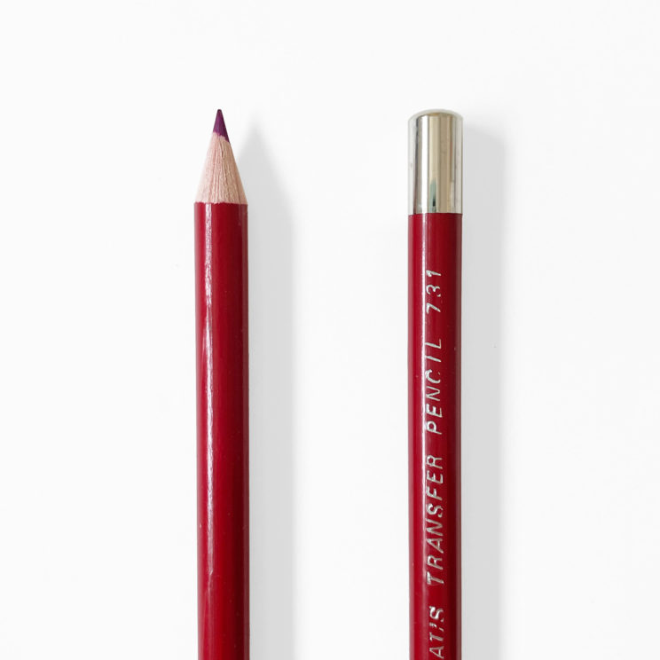 General's iron-on heat transfer pencil in magenta - Maydel Craft
