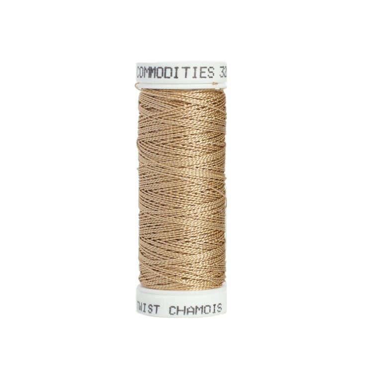 Gilt Sylke Twist embroidery thread 5206 Chamois - Maydel Craft