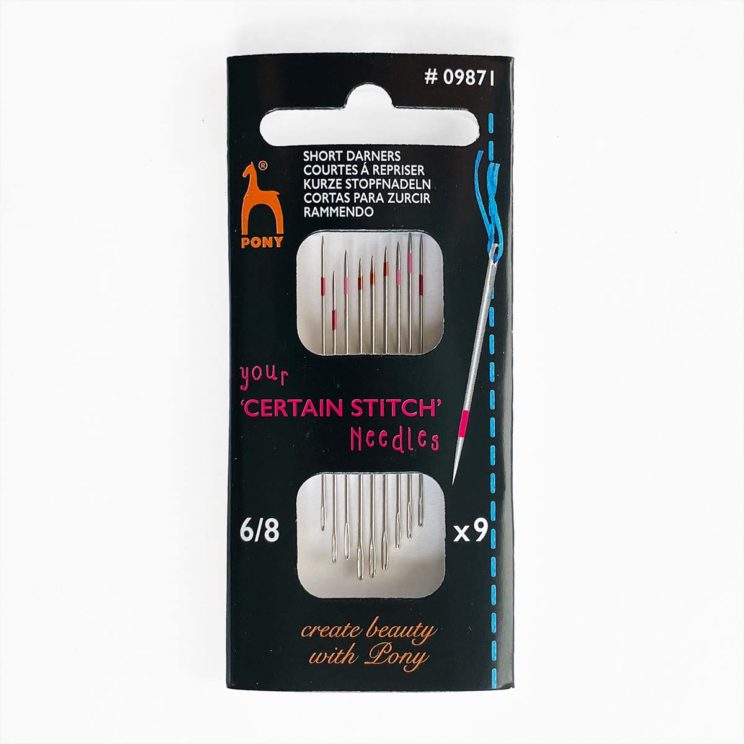 Pony Certain Stitch Short Darning Needles - Maydel Craft