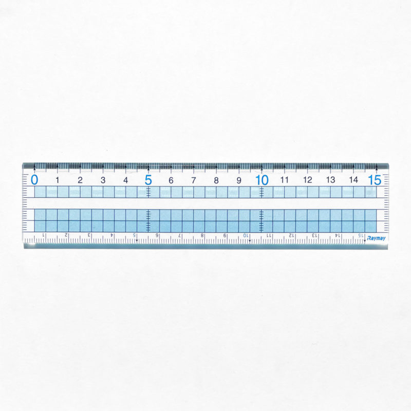 Raymay 15 cm grid ruler - Maydel Craft