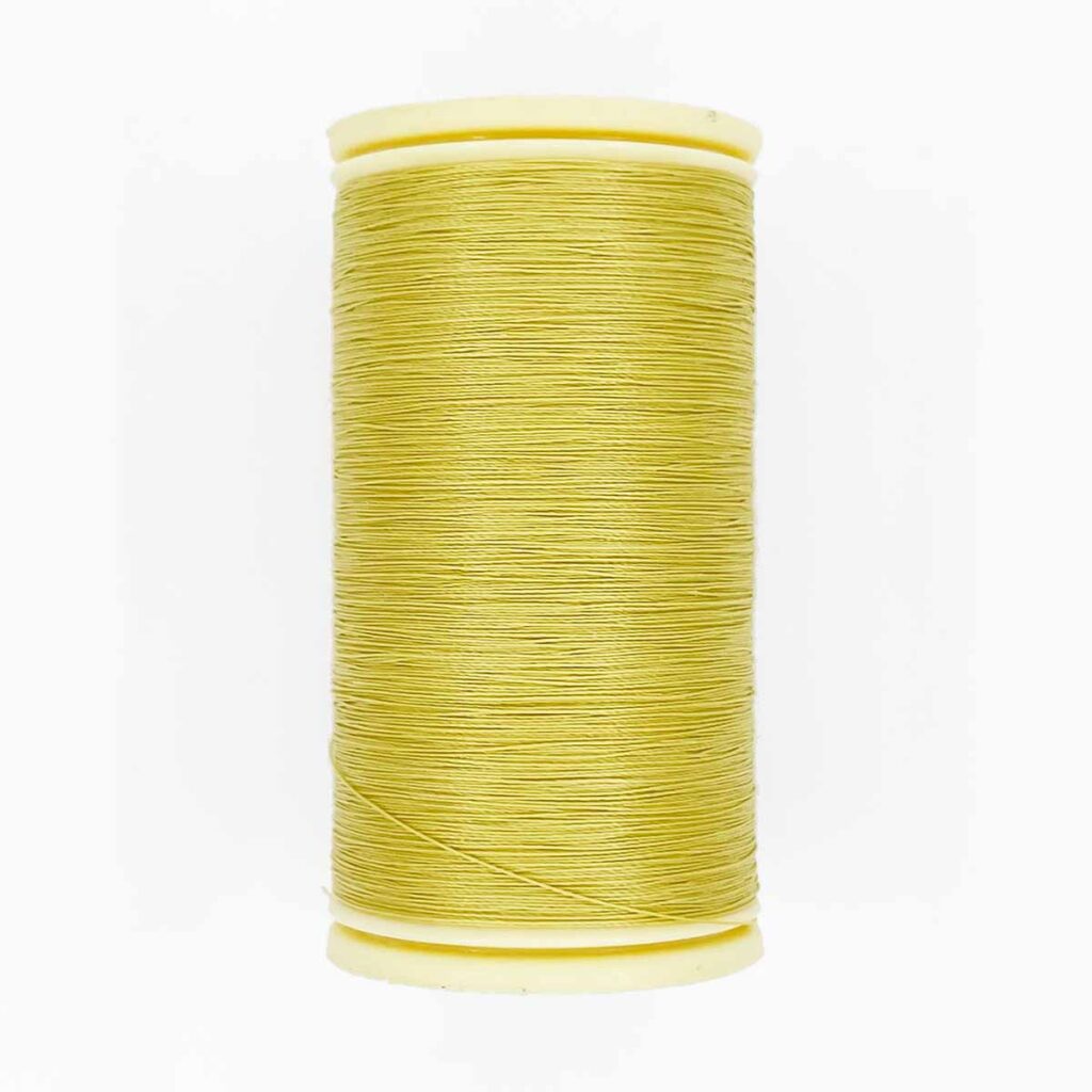 Fil Au Chinois 330: Butter (waxed cotton gloving thread) - Maydel Craft