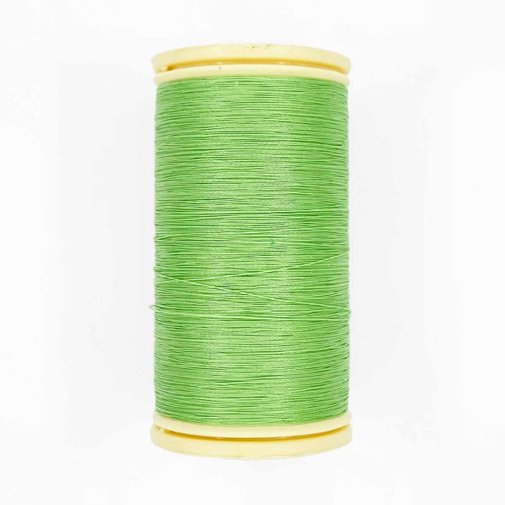 Fil Au Chinois 808: Aqua Green (waxed cotton gloving thread) - Maydel Craft