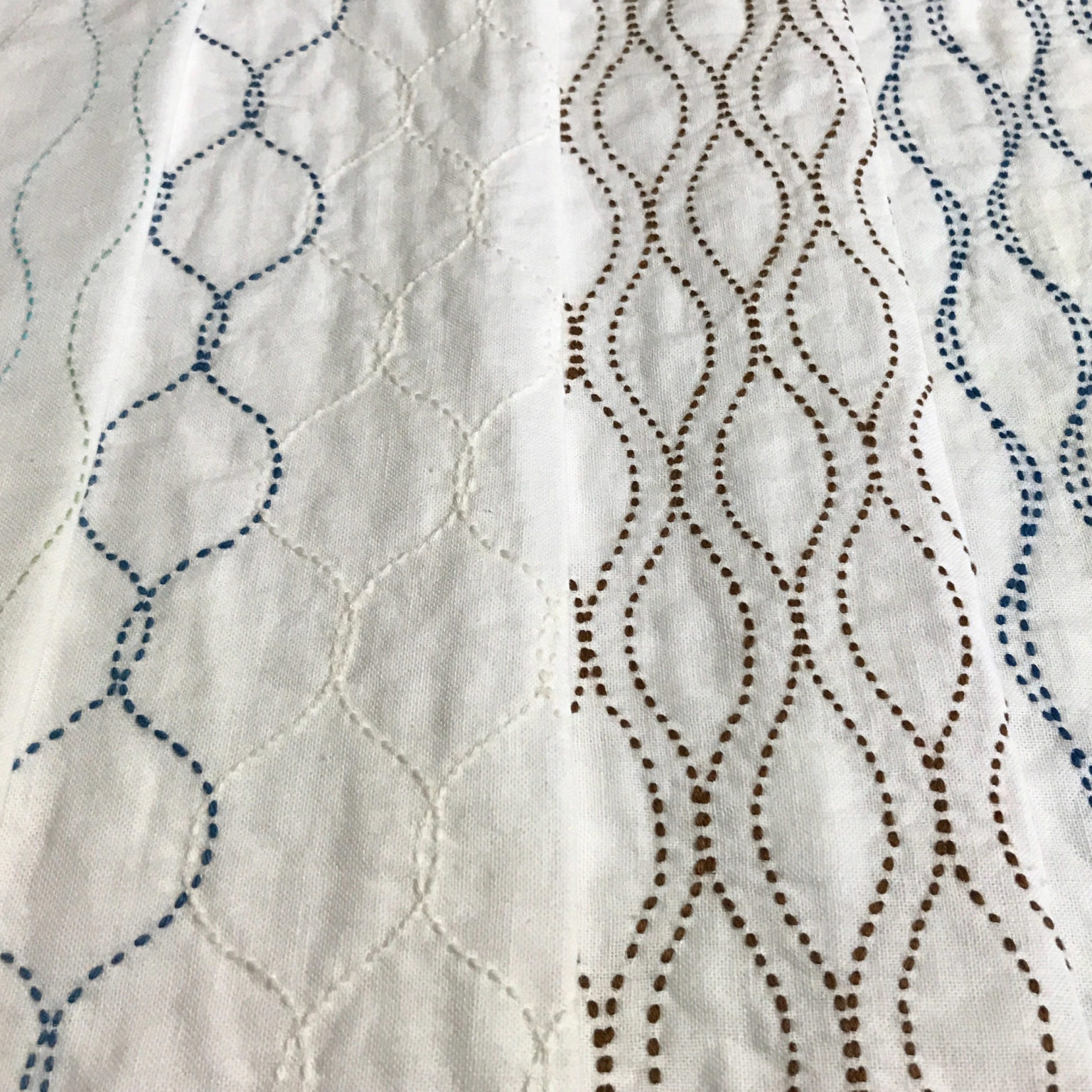 Tatewaku (Rising Steam) pattern PDF by Sashiko.Lab - Maydel Craft